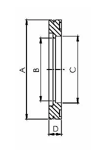 Bored Flanges – High Vac Depot