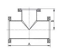 ISO-K Reducing Tees – High Vac Depot
