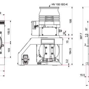 Pfeiffer HiCube 300 Eco Pump System – High Vac Depot