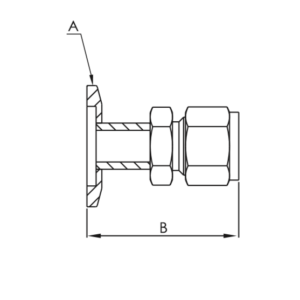 KF to Hose Barb Adapter » High Vac Depot