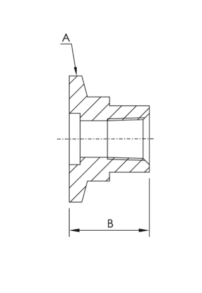 KF to NPT Female Pipe Adapter » High Vac Depot