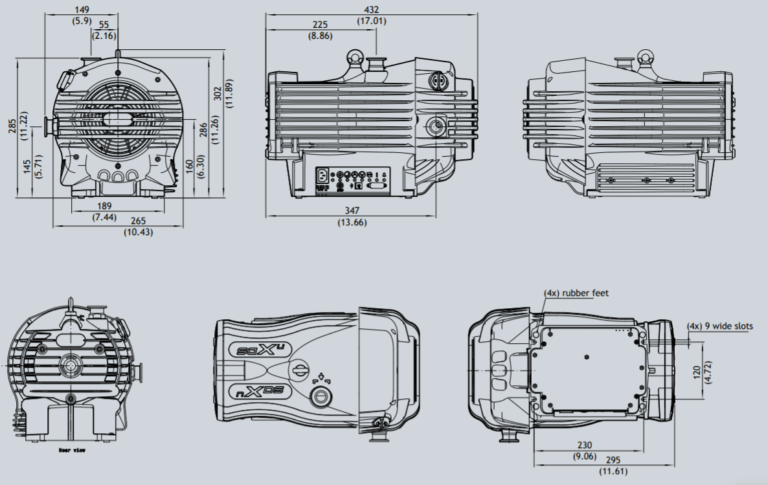 Edwards nXDS6i-R Dry Scroll Pump Rental – High Vac Depot