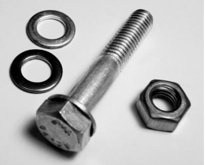 CF Silver Plated Bolts w/ Hex Nuts (Metric) – High Vac Depot