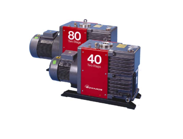 Edwards E2M40 and E2M80 Rotary Vane Pumps – High Vac Depot