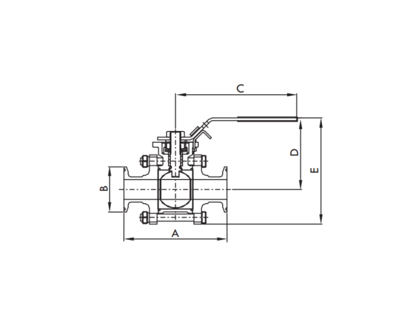 Manual KF Ball Valve – High Vac Depot