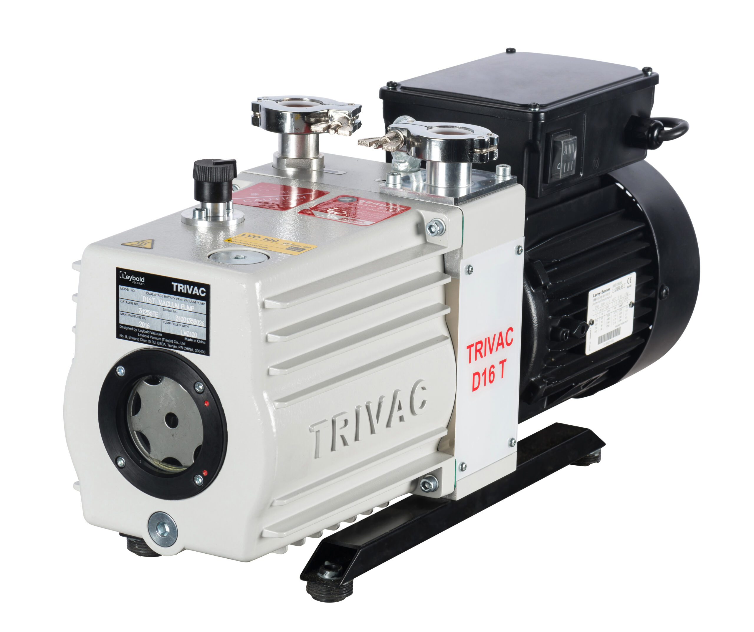 Leybold Trivac T Rotary Vane Pump – High Vac Depot