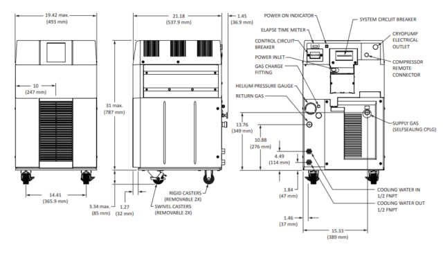 Edwards CTI 9700A Cryo Compressor – High Vac Depot