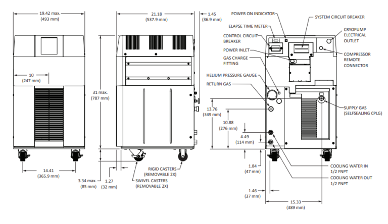 Edwards CTI 9700A Cryo Compressor – High Vac Depot