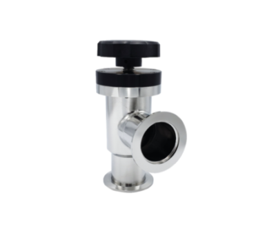 Pfeiffer Manual KF Angle Valve – High Vac Depot